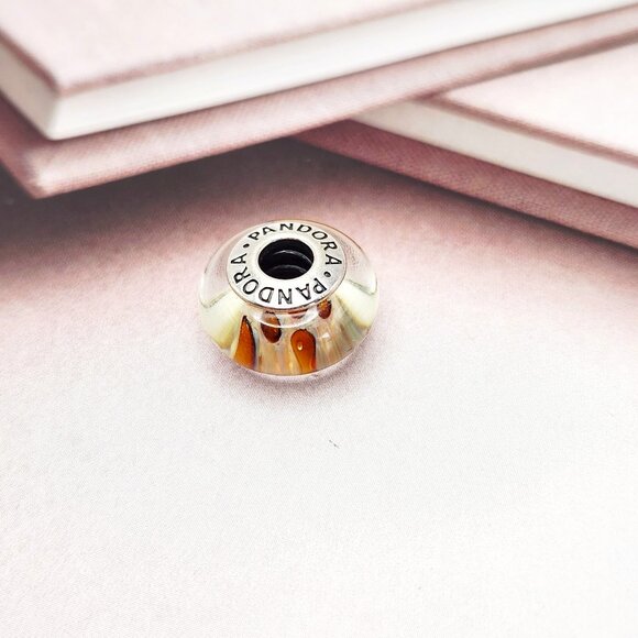 Pandora | Jewelry | Pandora Clouded Leopard Murano Glass Animal Print ...